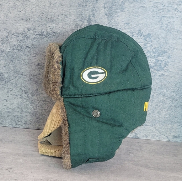 47 | Accessories | 47 Fort Seven Nfl Big Logo Greenbay Packers Trapper ...